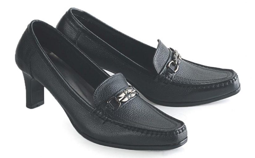 Sepatu Formal Kerja Wanita High Heels – LDX 471 Blackkelly Ori – Jualku ...